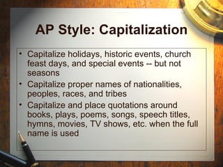 Writing for Media - Writing | PPT