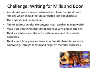 Verb Processes and gender | PPT