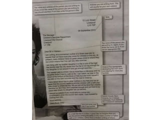 GCSE WJEC English witing exam formats | PPT