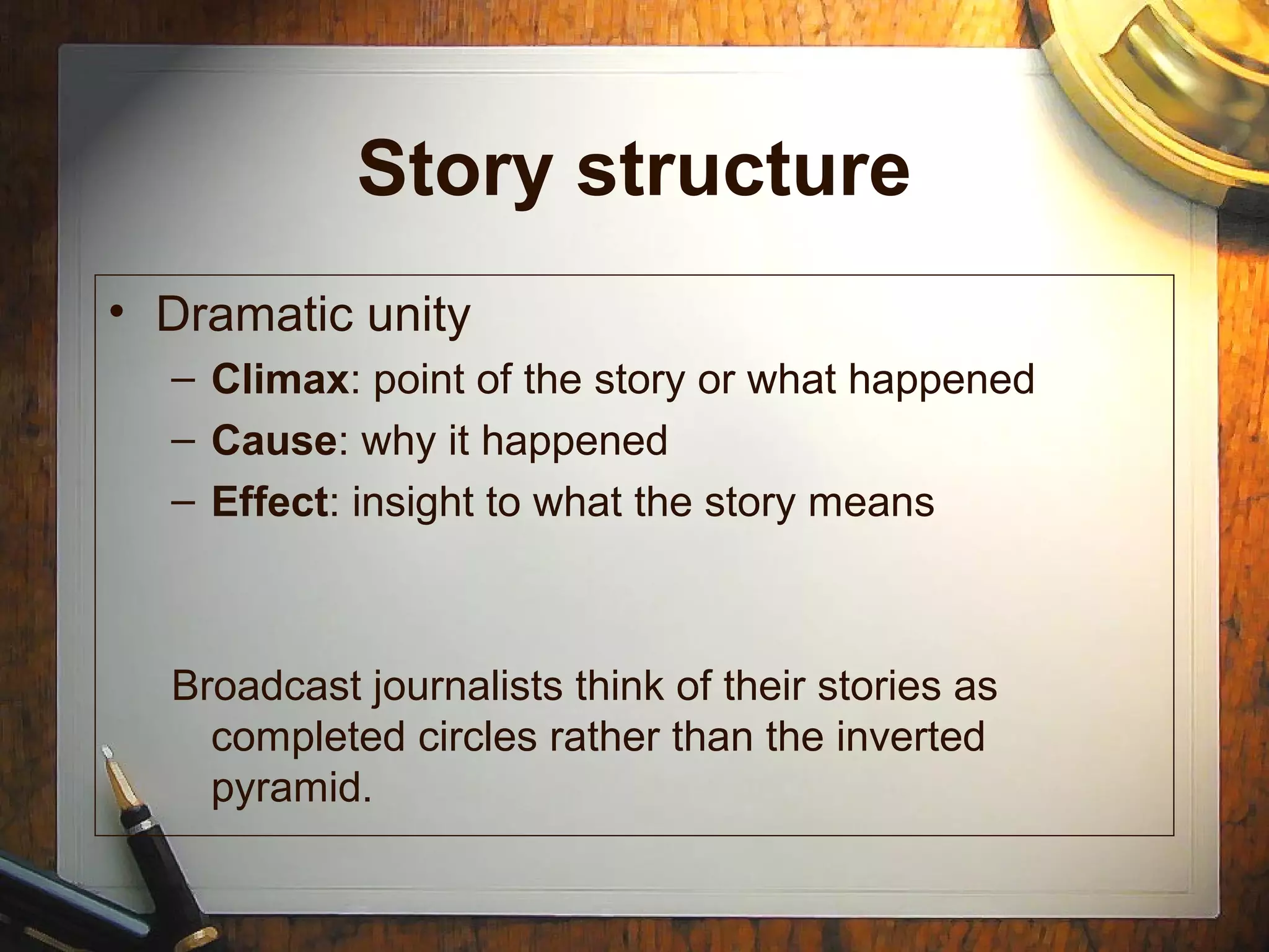 Writing for news programme | PPT