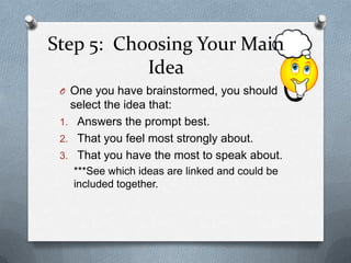 Writing for prompts | PPTX