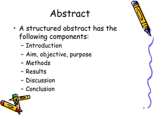 Writing for publication guide | PPT