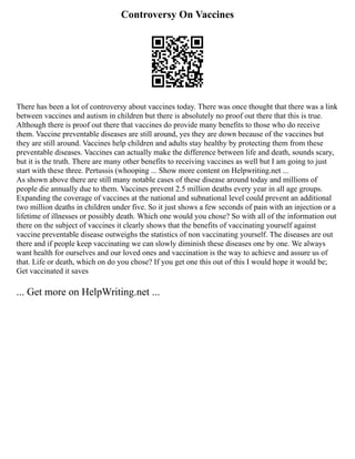 Writing For The GED Test Book 4 - Practice Prompts | PDF