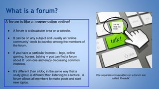 Writing forum posts 2 | PPTX