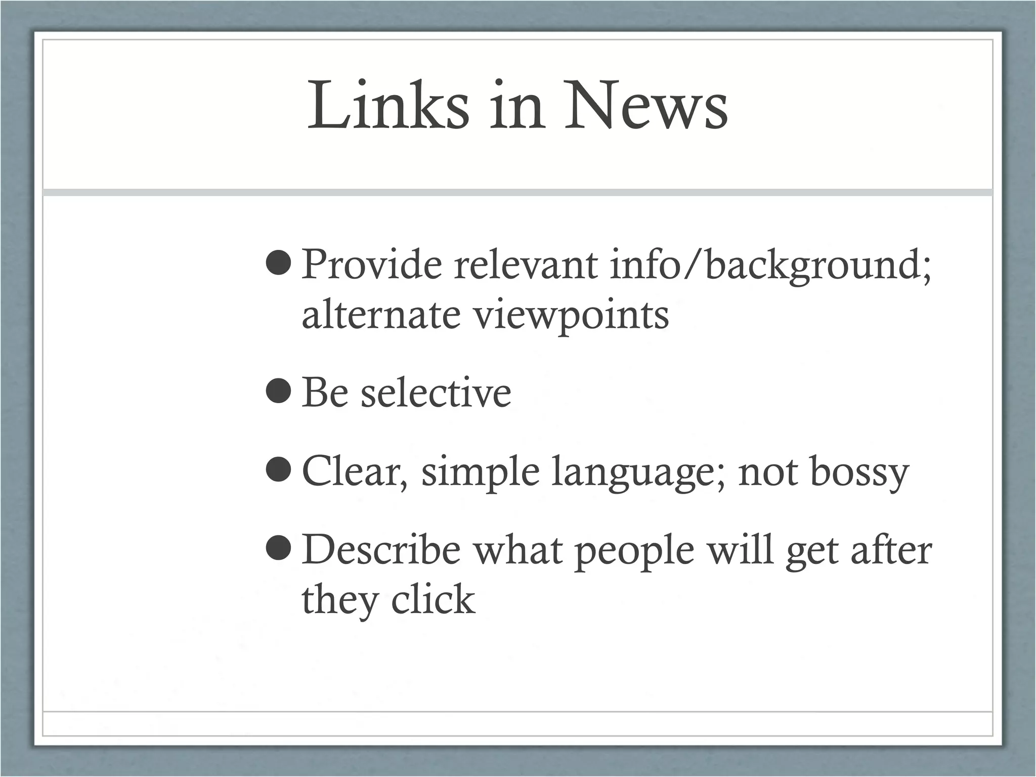 Writing for the Web: Basics | PPT