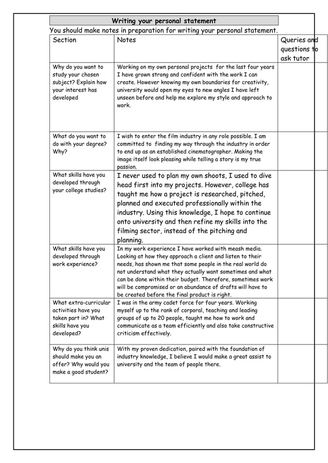 Writing Frame for Personal Statements.docx