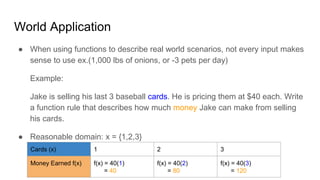 Writing functions presentation | PPT