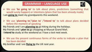 Writing FUTURE PLANS.pptx | Email | Internet