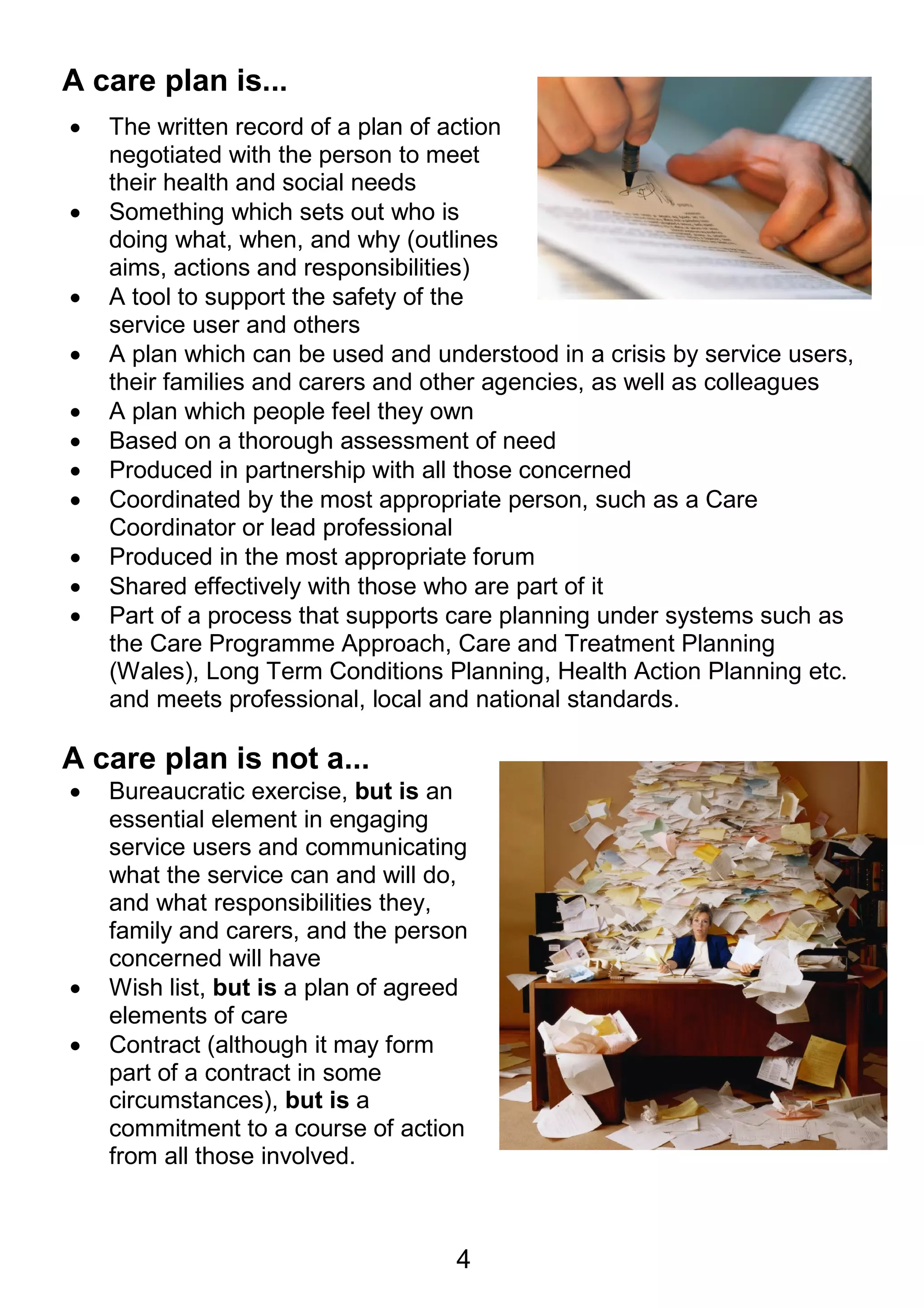 Writing good care_plans_oxleas | PDF