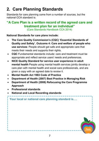 Writing good care_plans_oxleas | PDF