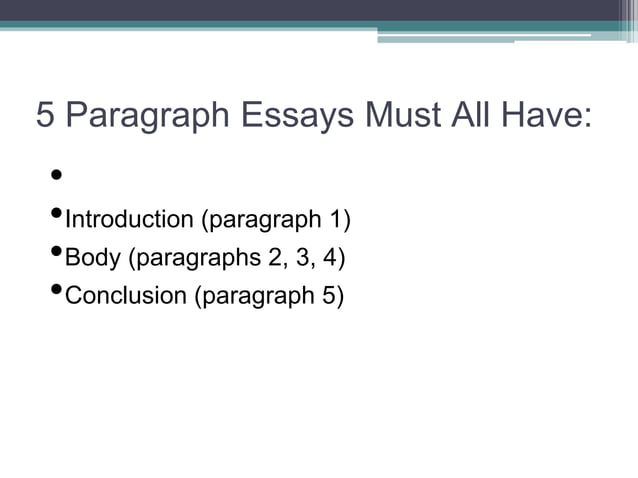 Writing good paragraphs ppt | PPTX