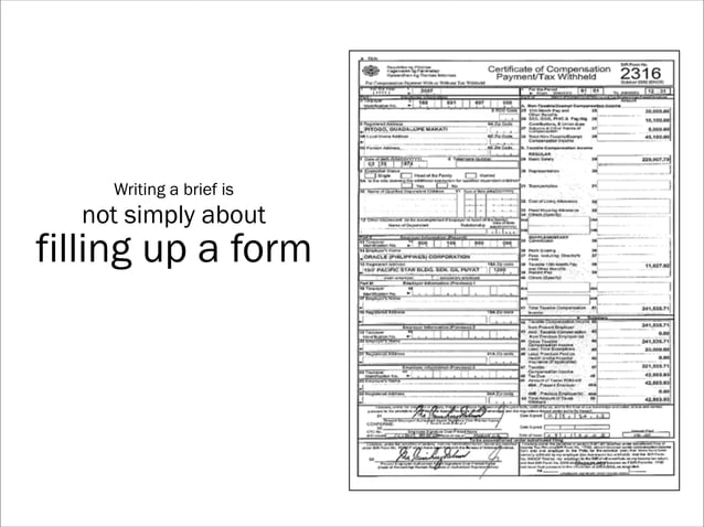 Writing Great Briefs | PPT