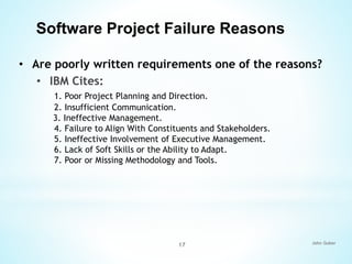 Writing Great Requirements and Effective User Interviews | PPTX