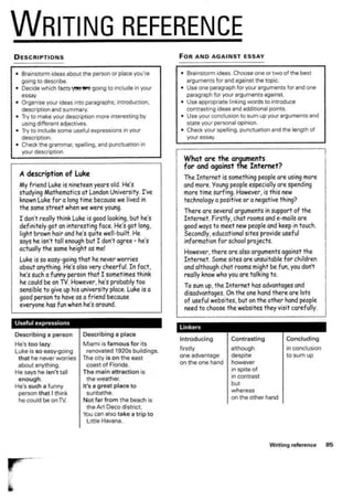 Writing guide leaflet | PDF