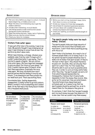 Writing guide leaflet | PDF