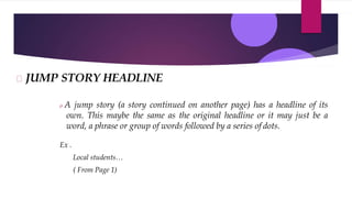 Writing headline [lecture] | PPTX