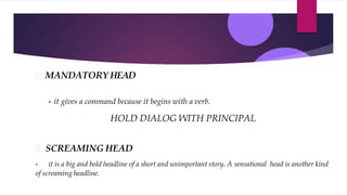 Writing headline [lecture] | PPTX