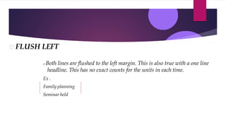 Writing headline [lecture] | PPTX