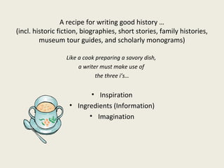 Writing history | PPT
