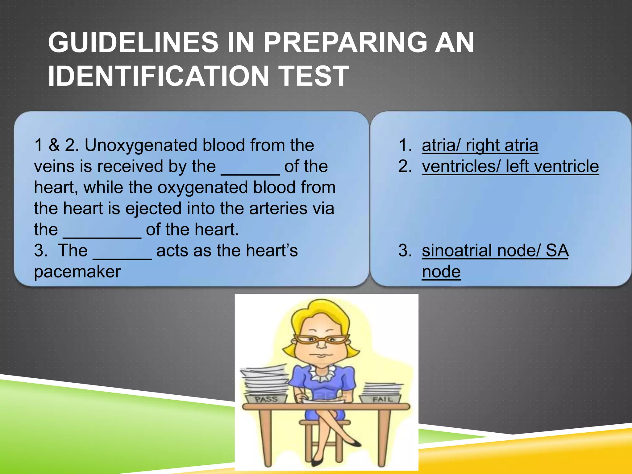 Writing Identification Tests | PPTX