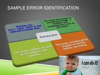 Writing Identification Tests | PPTX