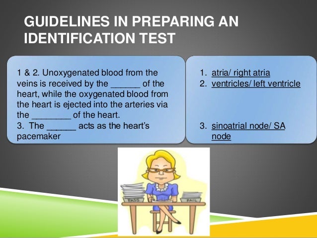 Writing Identification Tests Writing Identification Tests