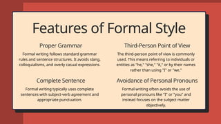 Writing Informative Texts Education Presentation in Blue and Orange ...