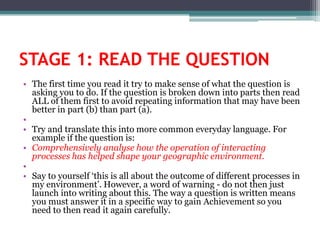 Writing in level 3 externals | PPTX