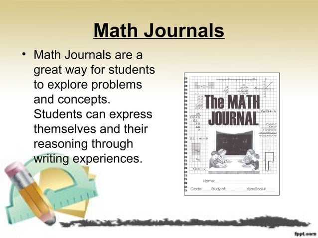 Writing in math examples | PPT