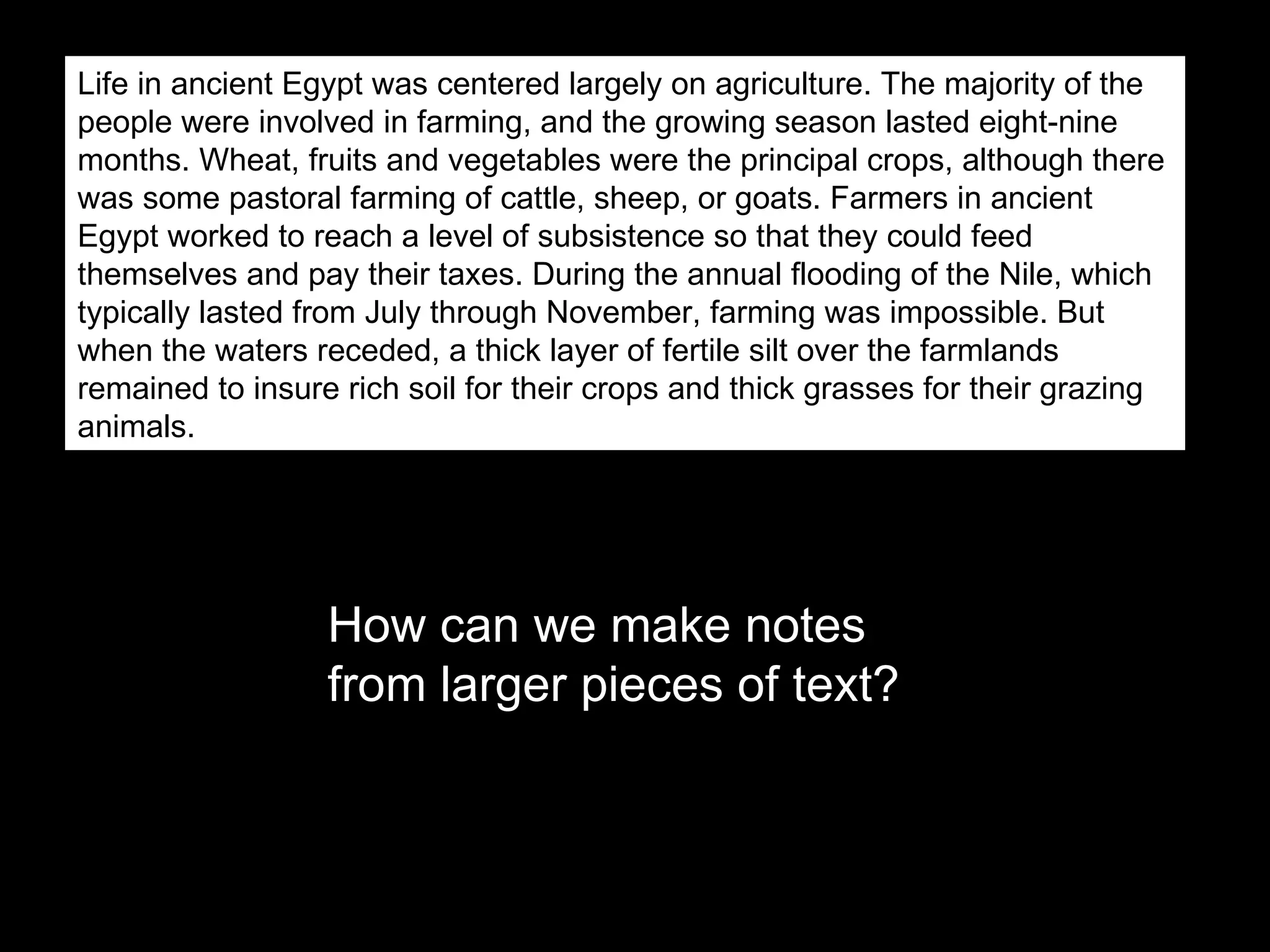 Writing in note_form | PPT