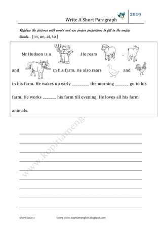 Writing in picture format4 | PDF