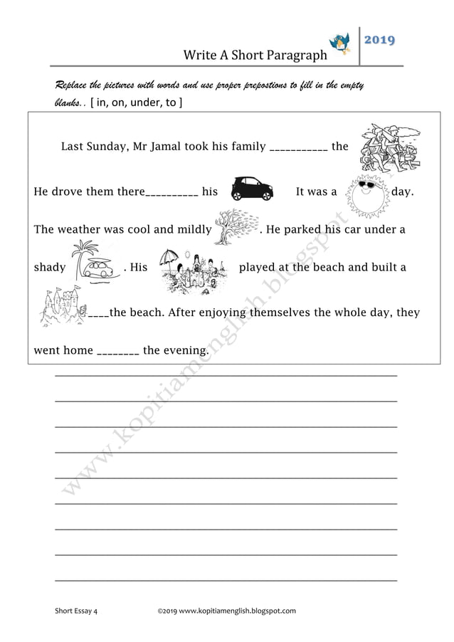 Writing in picture format5 | PDF