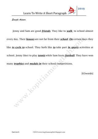 Writing in picture format6 | PDF