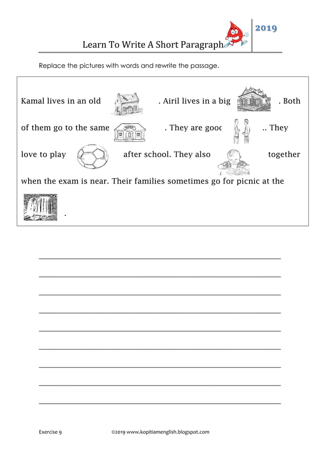 Write A Short Paragraph | PDF