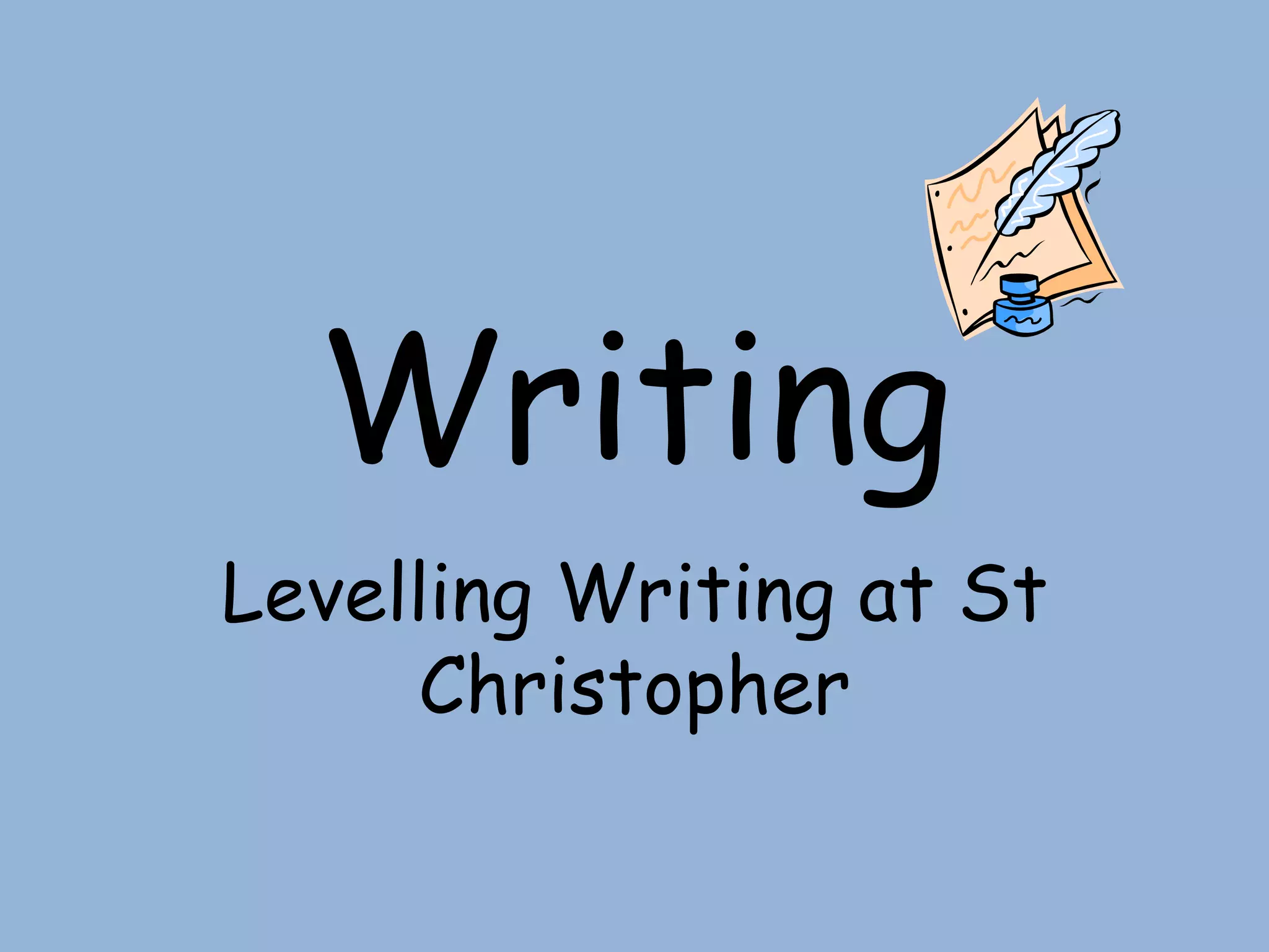 Writing inset | PPTX