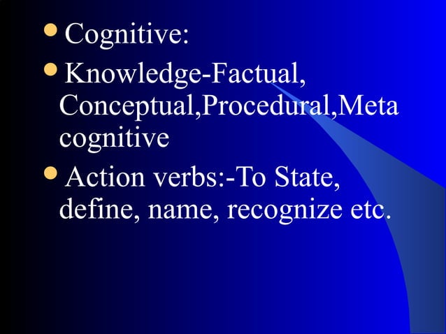 Writing instructional goals and objectives | PPT | Educational ...