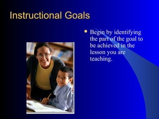 Writing instructional goals and objectives | PPT