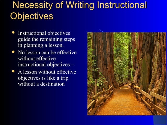 Writing instructional goals and objectives | PPT | Educational ...