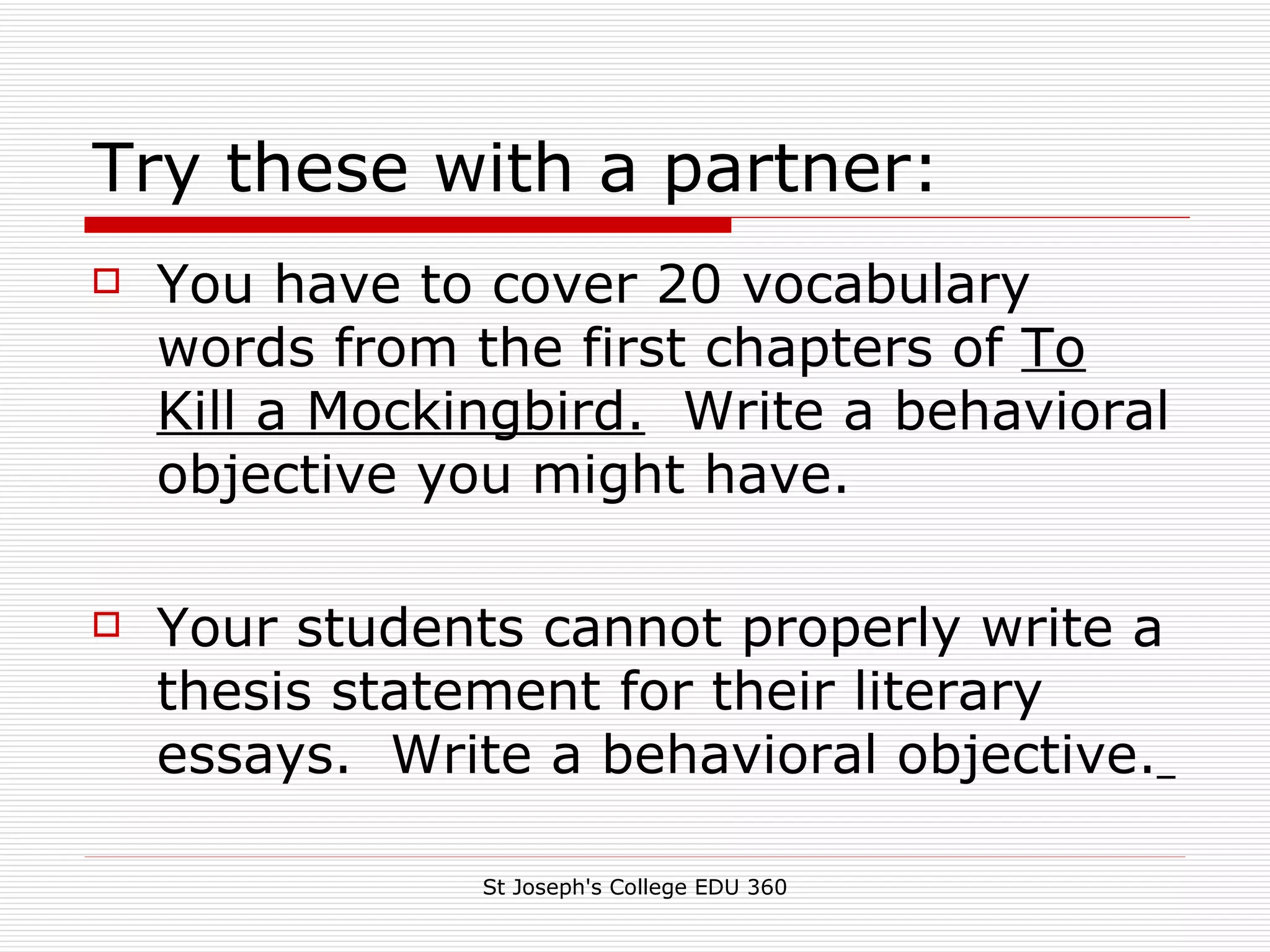 Writing Instructional Objectives | PPT