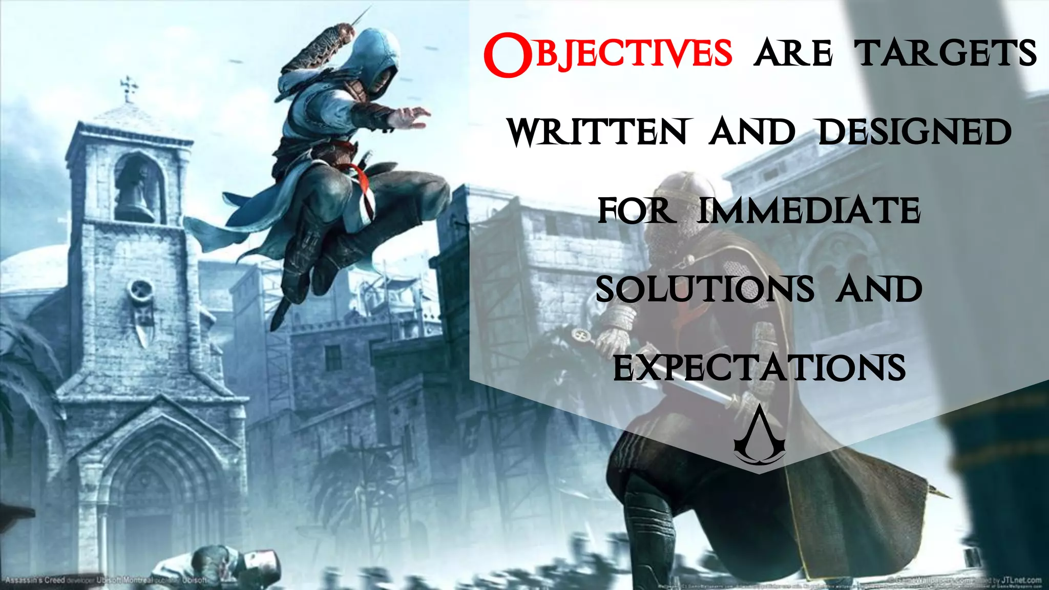 Writing Instructional Objectives - The Assassin's Way | PPT