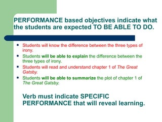 Writing Instructional Objectives | PPT