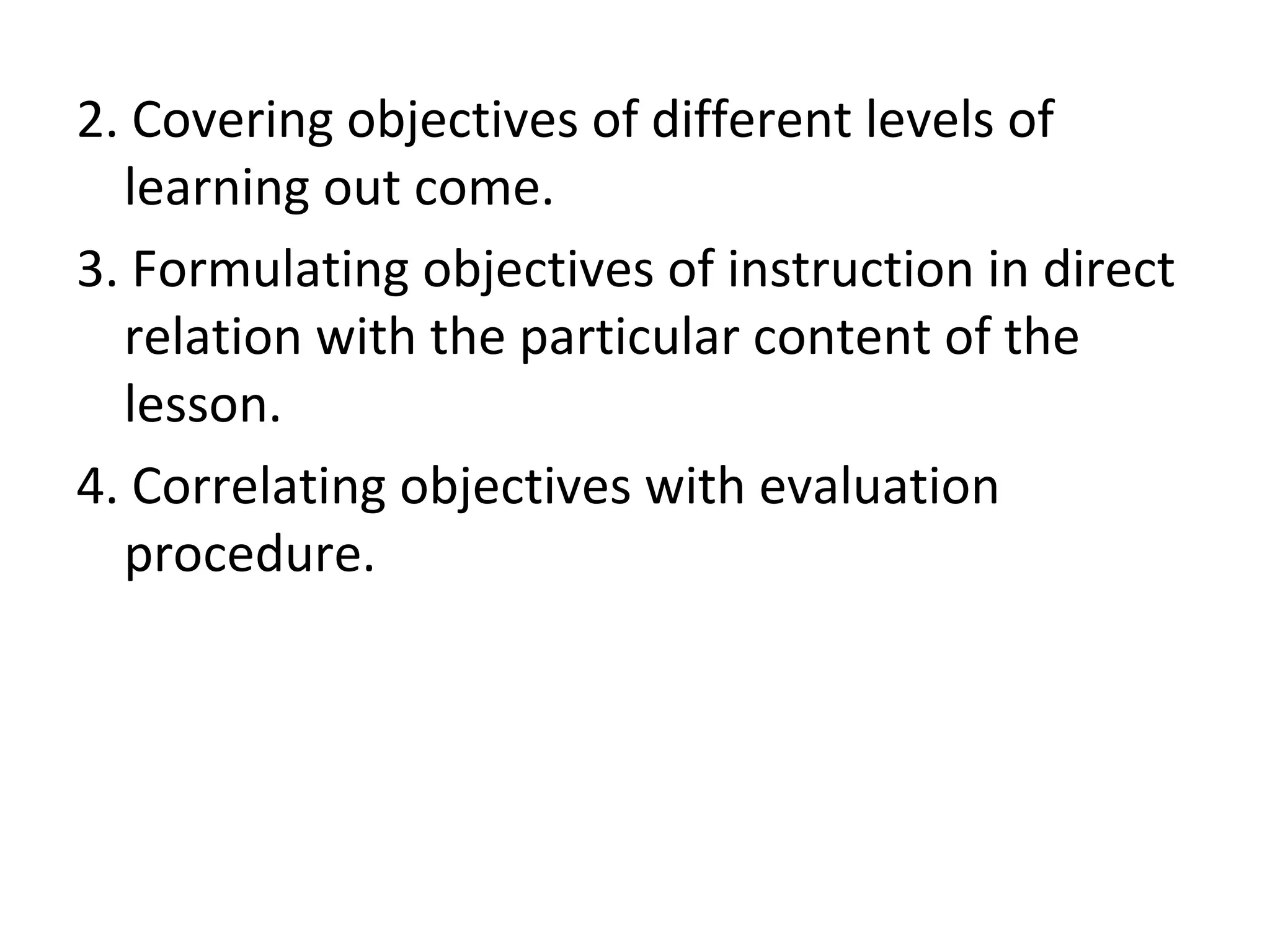 Writing instructional objectives | PPT