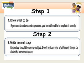 Writing Instructions | PDF