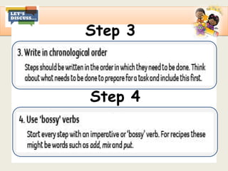 Writing Instructions | PDF