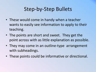 Writing in the field of education | PPT