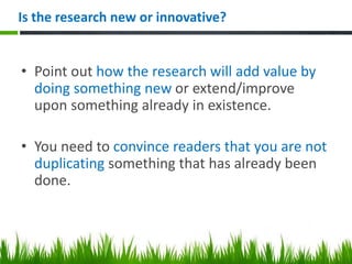 Writing introduction in research report and articles | PPTX