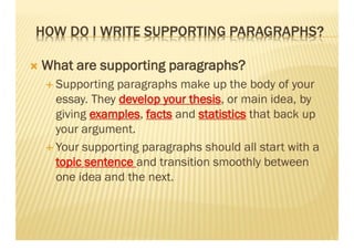 Writing Introductory Paragraphs | PDF