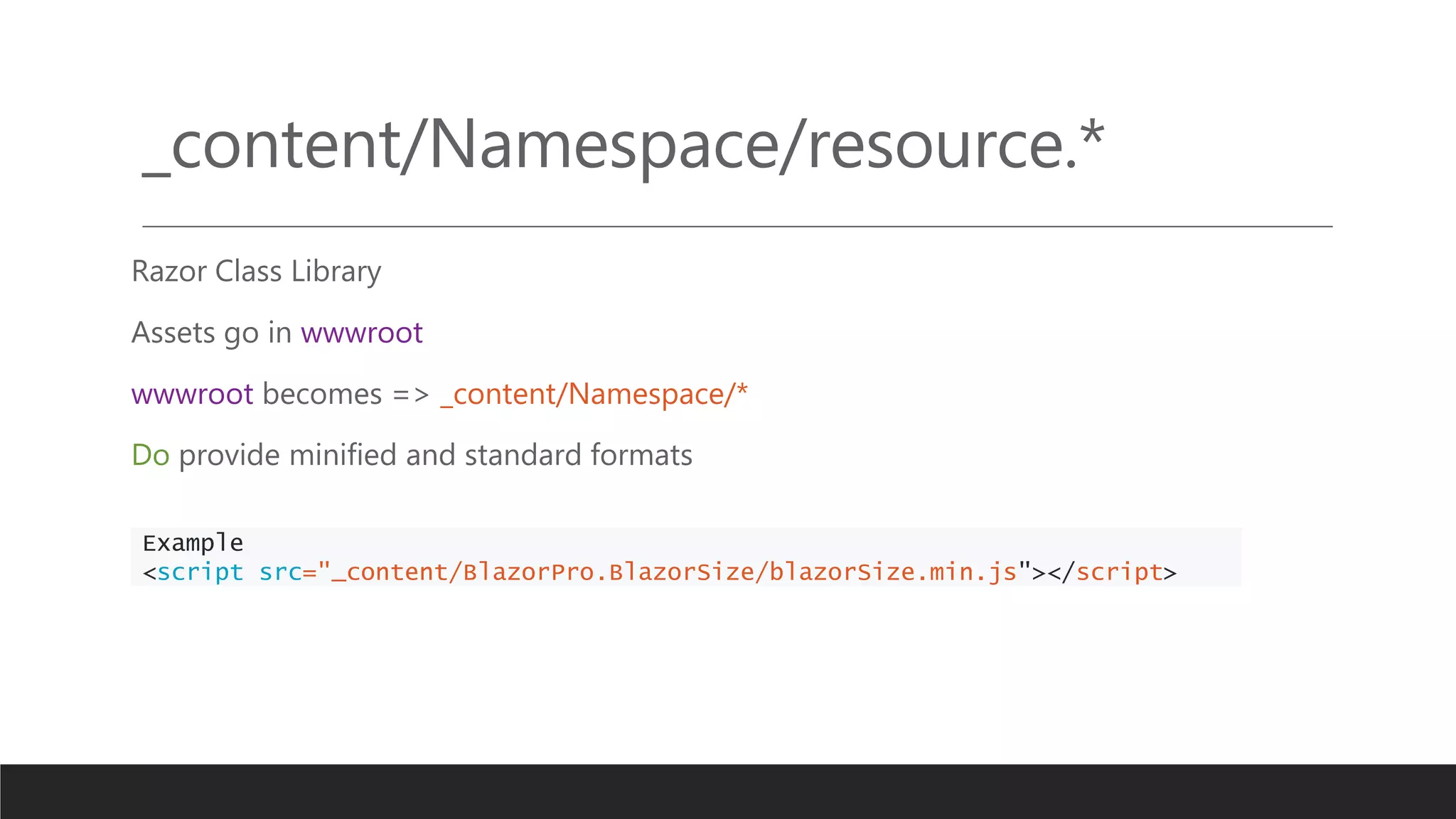Writing Java Script For Csharps Blazor Ppt