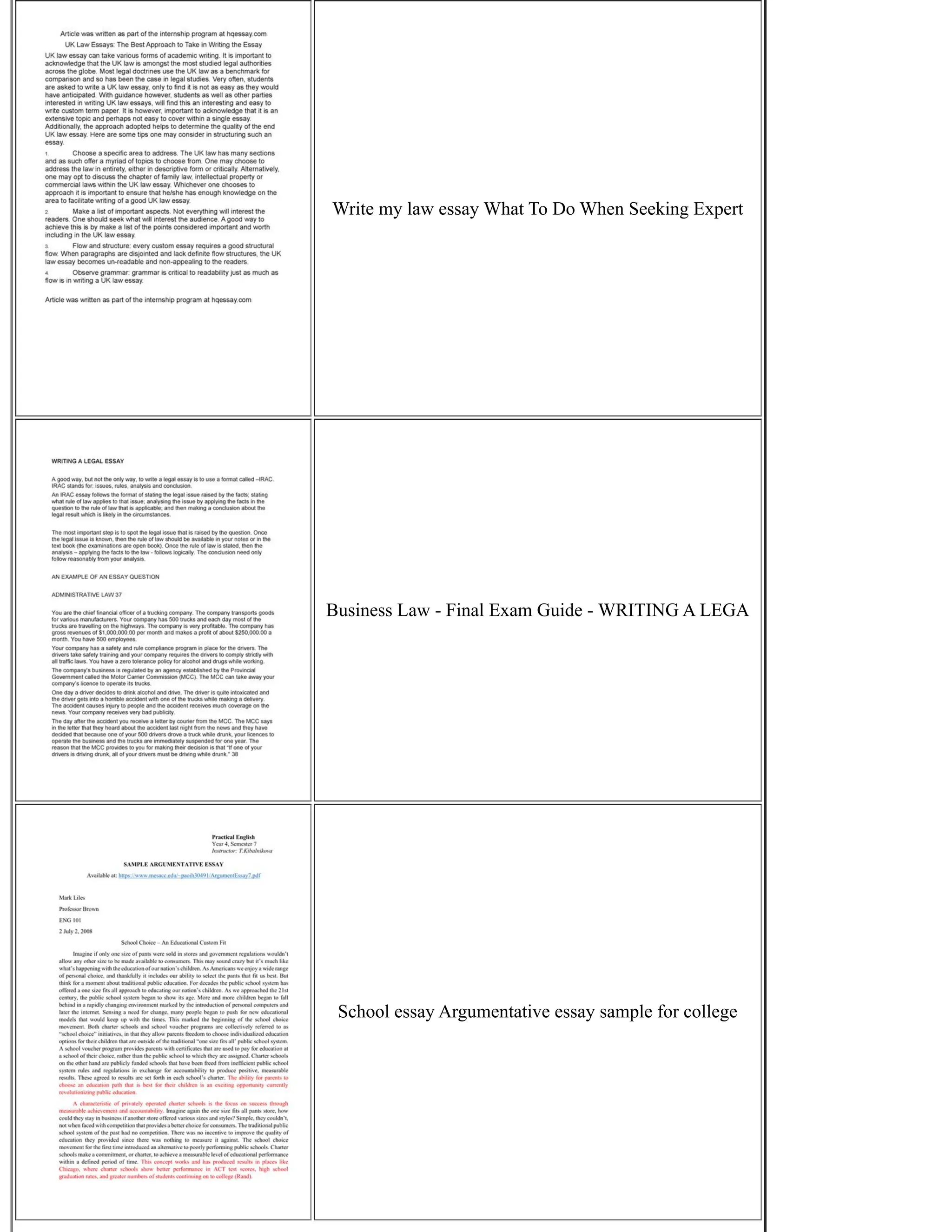 Writing Law Essays | PDF