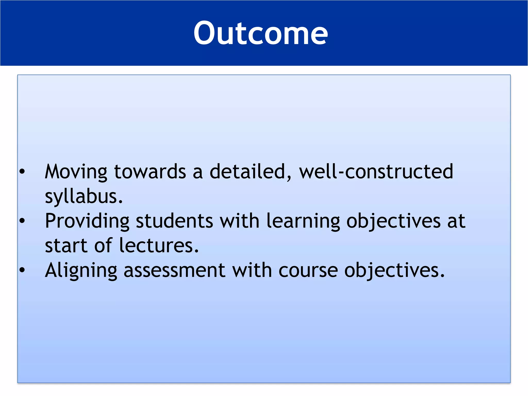 Writing learning objectives | PPTX